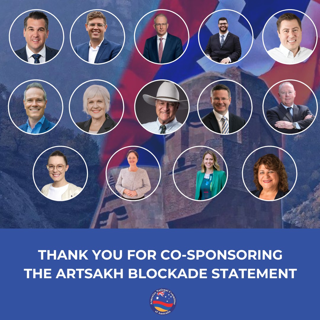 14 Parliamentarians Co-Sponsor Armenian National Committee of Australia ...